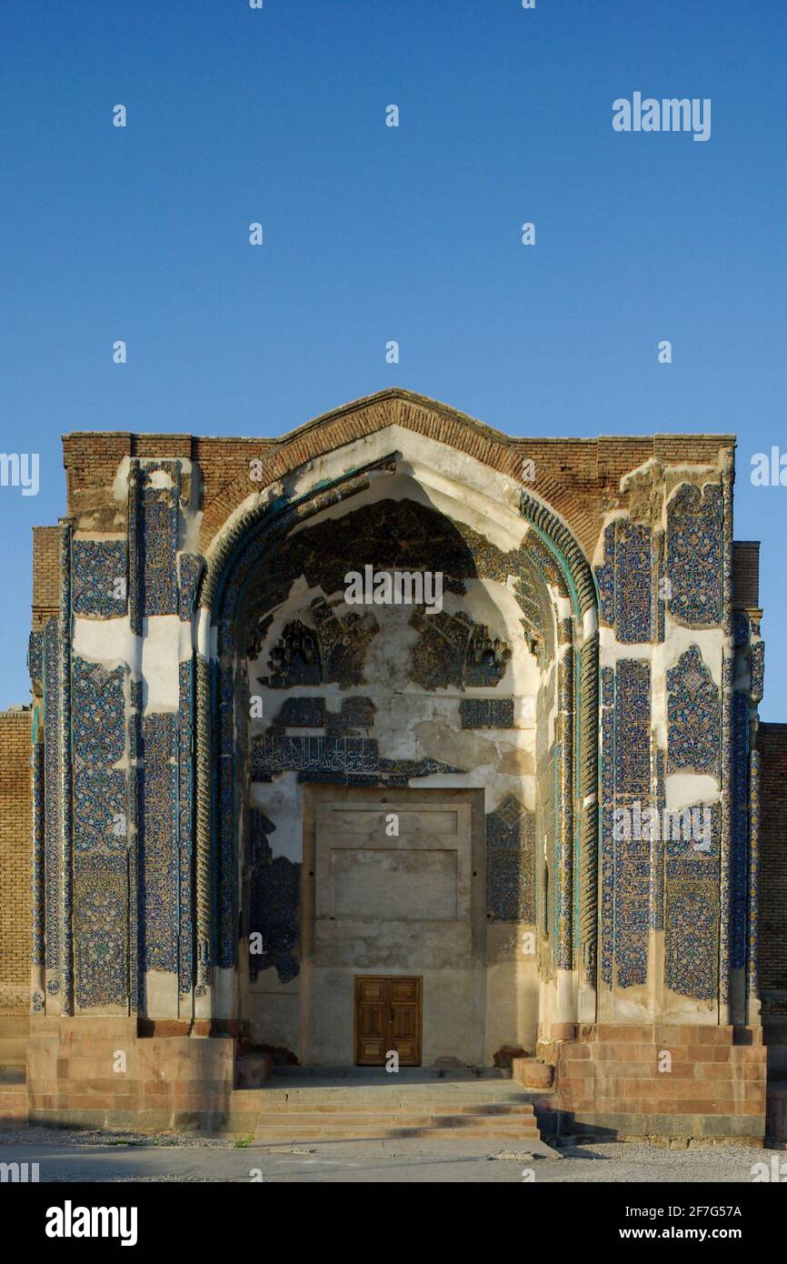 Blue Mosque, Tabriz, Iran Stock Photo - Alamy
