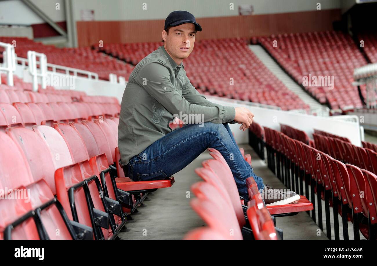 WEST HAM'S SCOTT PARKER AT UPTON PARK. 11/3/2011. PICTURE DAVID ASHDOWN ...