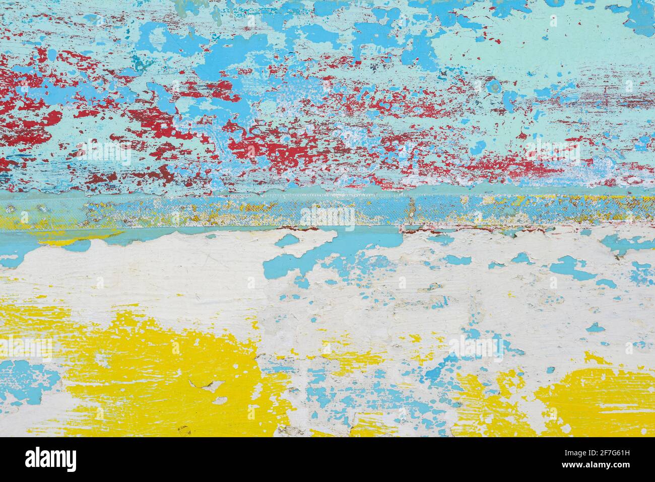 Abstract paint background with random patterns of layers of aged and ...