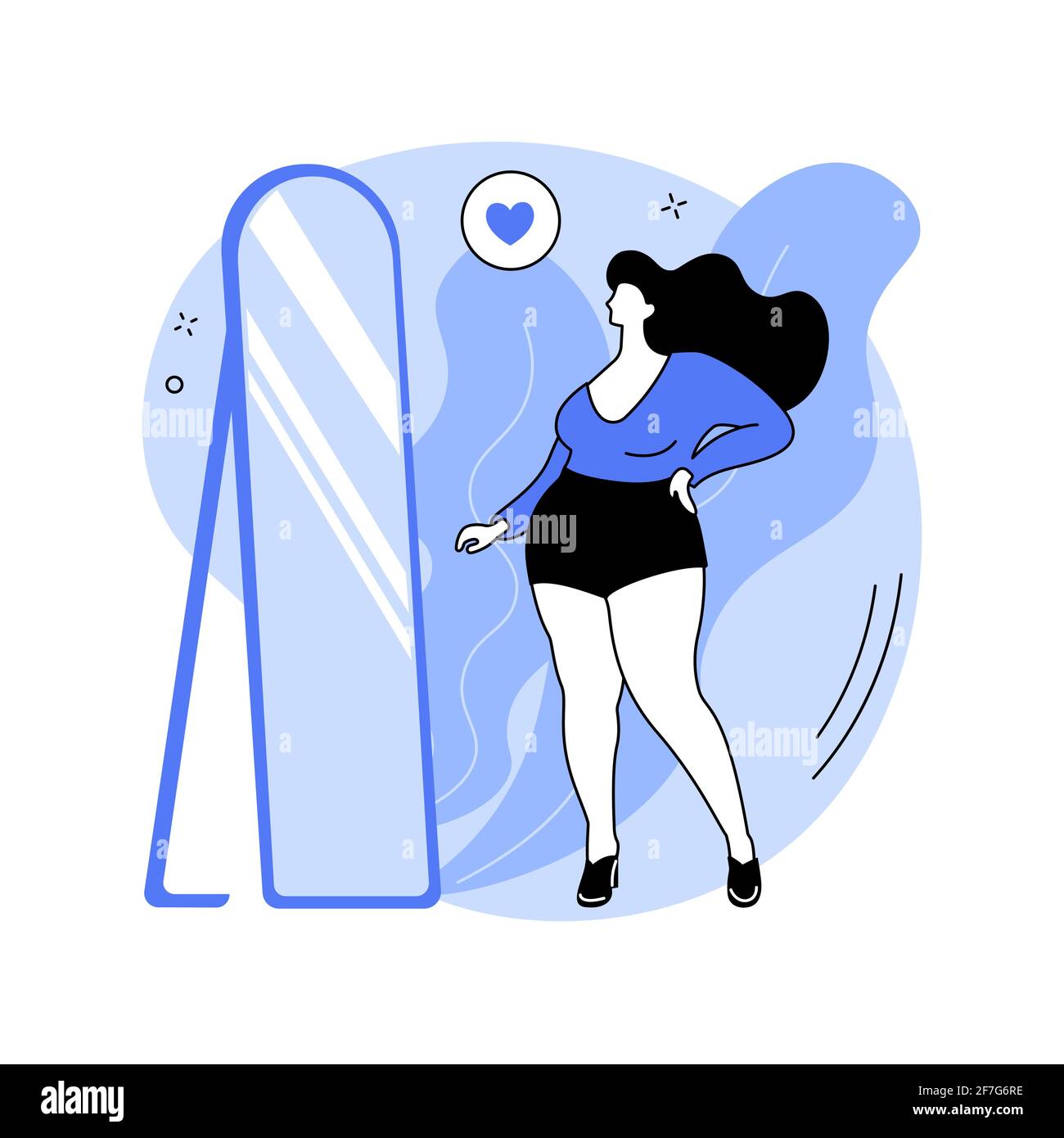Body Positive Abstract Concept Vector Illustration Stock Vector Image