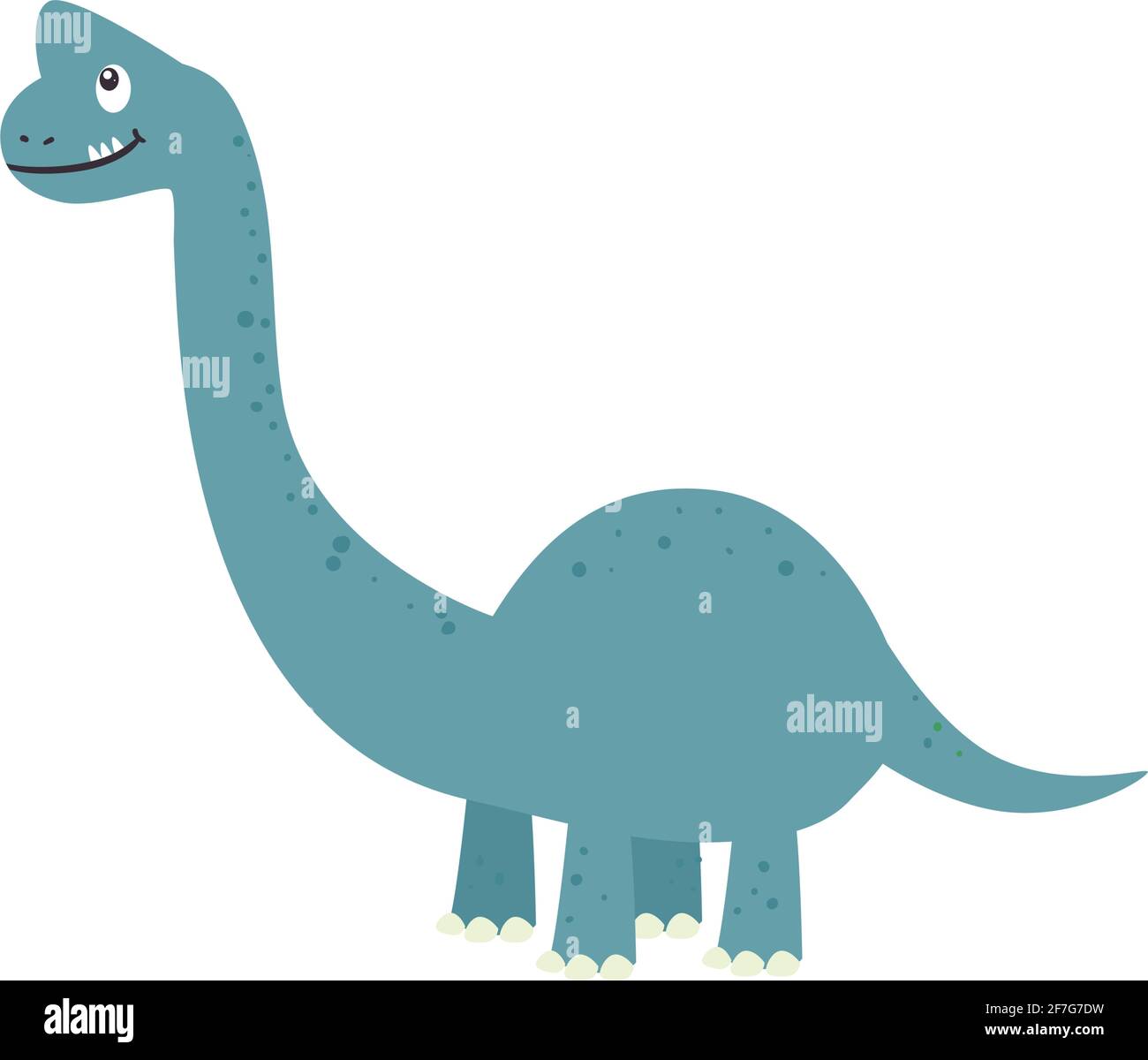 brachiosaurus dinosaur on white background Stock Vector Image & Art - Alamy