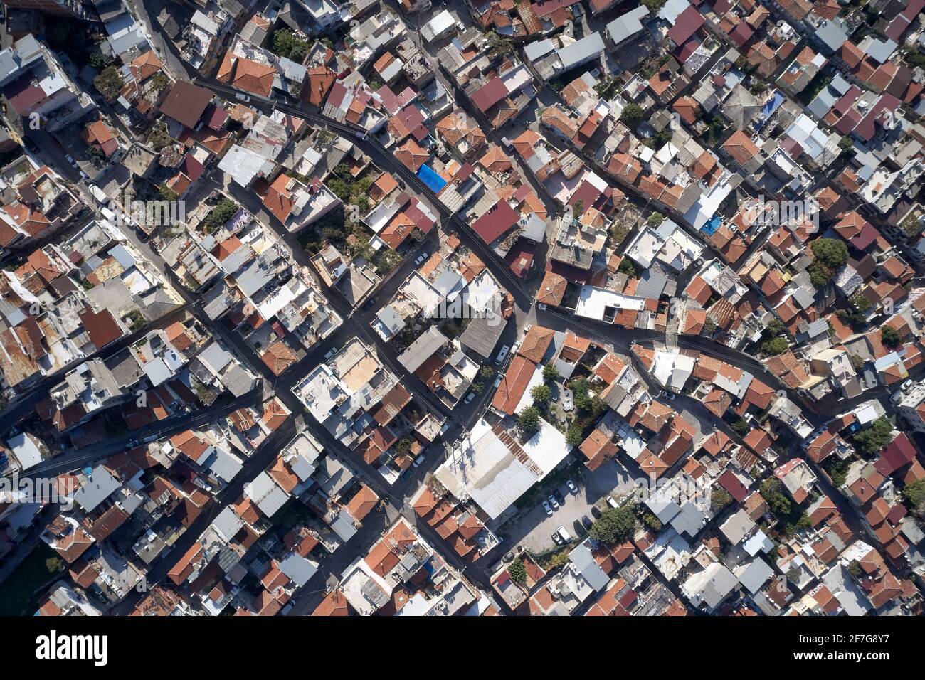 Aerial view of buildings at Turkey. City view Stock Photo - Alamy