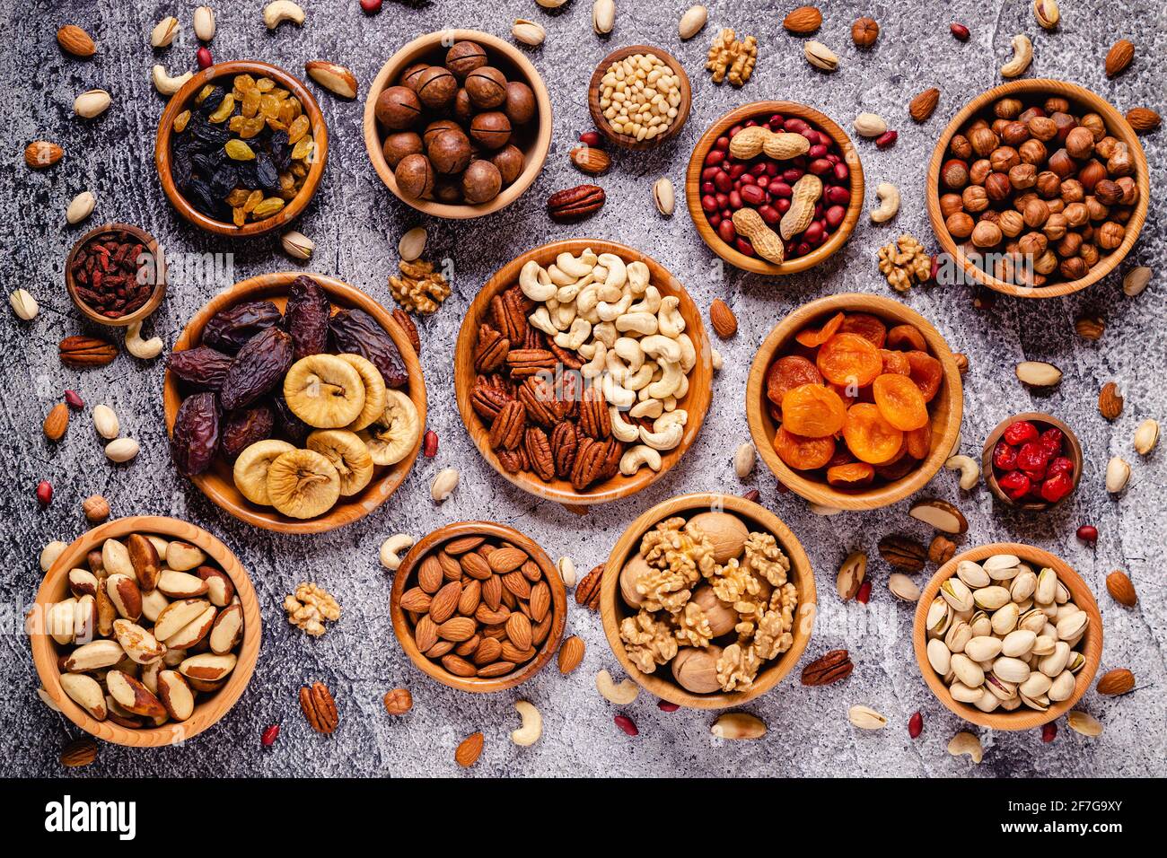 Various dried mixed hi-res stock photography and images - Alamy