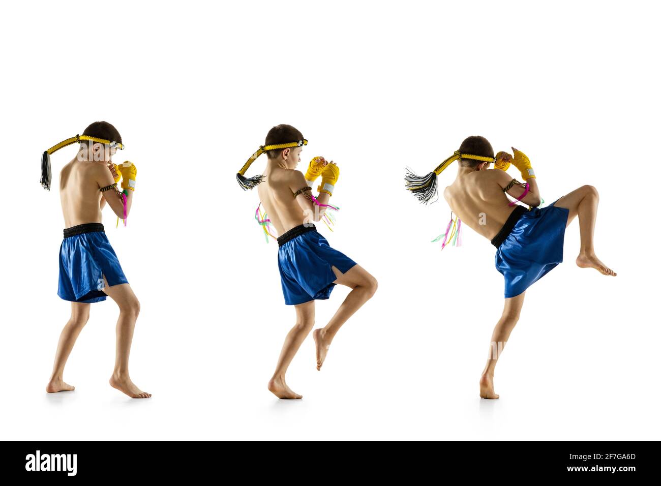 Muay Thai Fighter Evolution High Resolution Stock Photography and ...