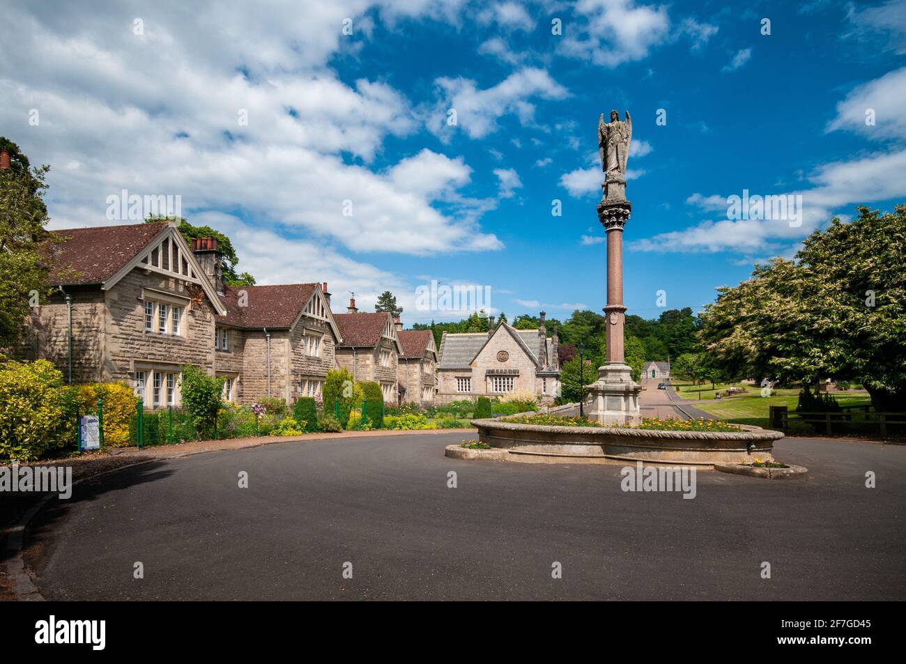 Ford village, Northumberland, England, UK Stock Photo - Alamy