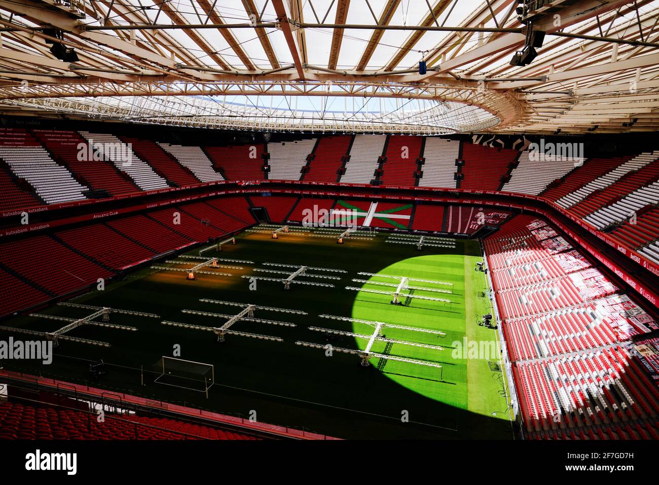 A view of the san mames stadium hi-res stock photography and images - Alamy