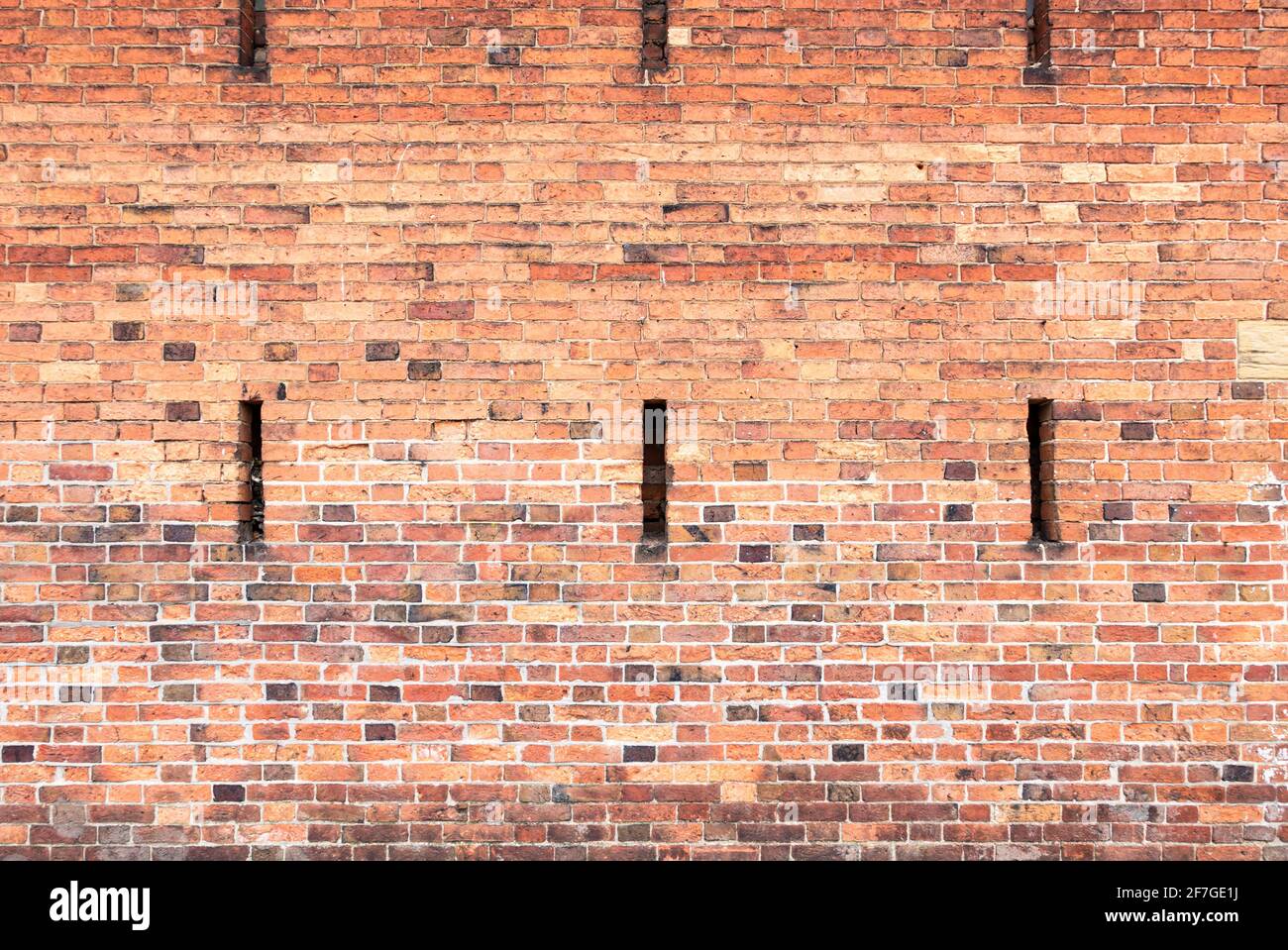 multicoloured Brick wall background variety of bricks brick wall made ...