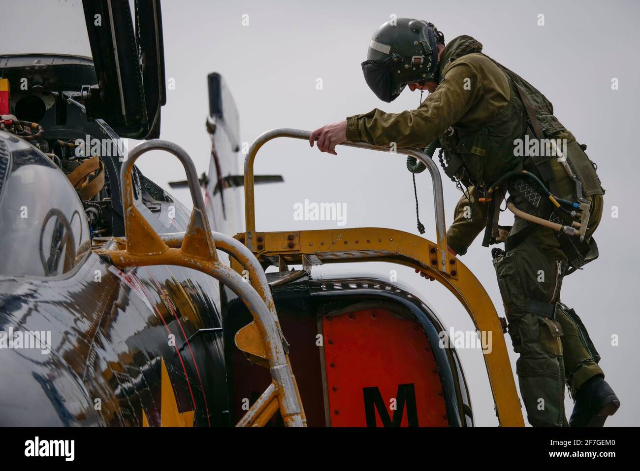 English Electric lighting and Pilot Stock Photo - Alamy