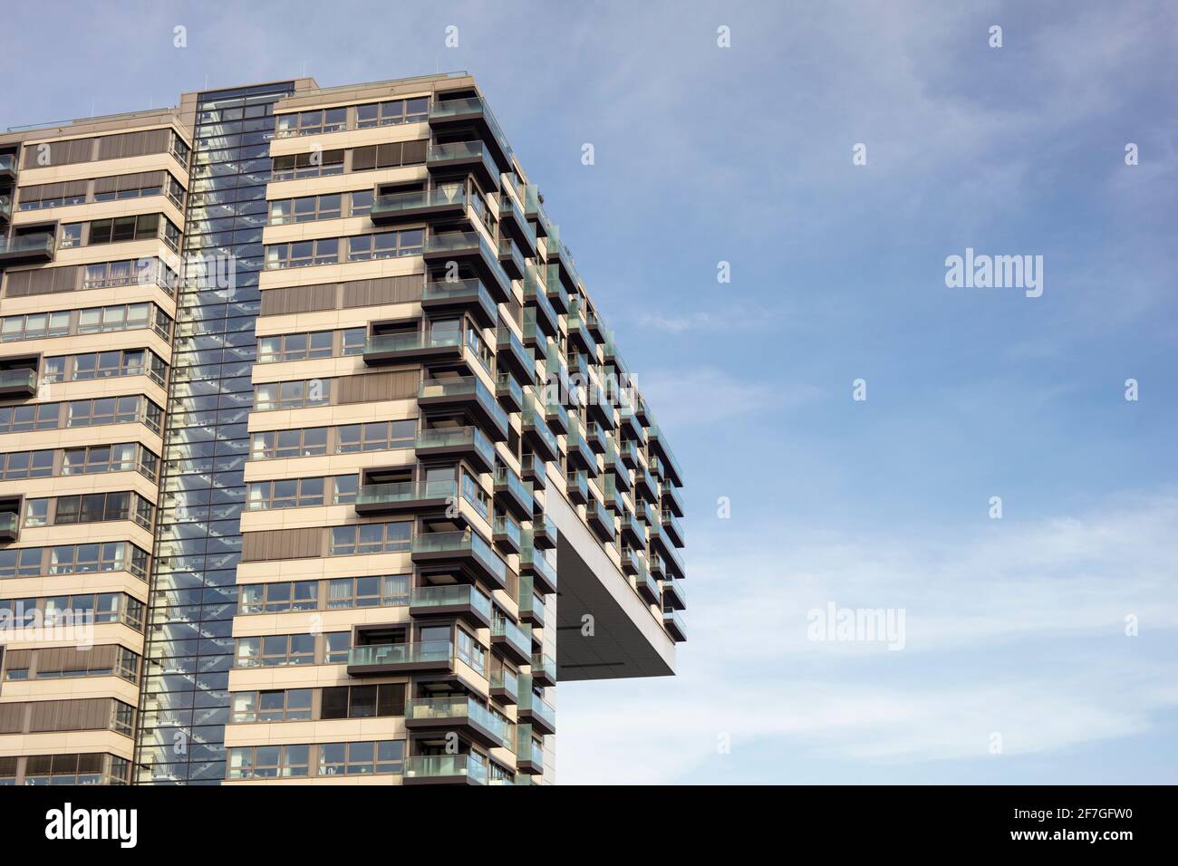 Geometric modern building in Cologne, Germany Stock Photo - Alamy