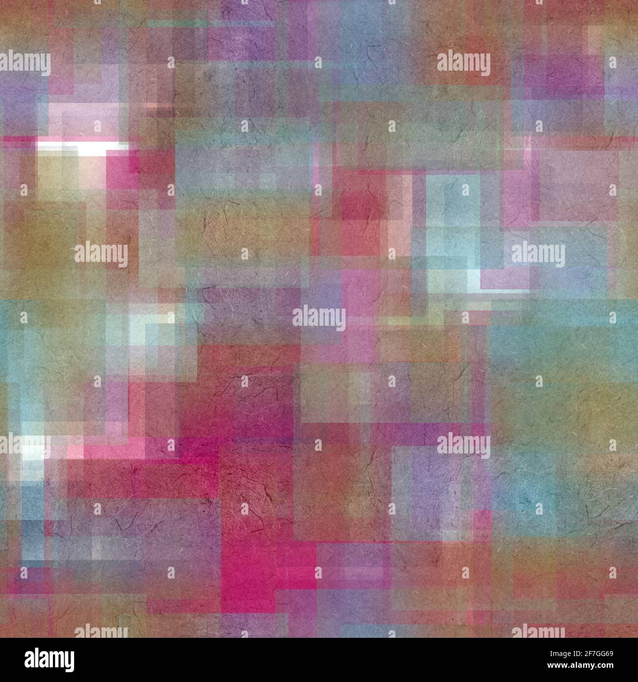 Seamless overlaid geometric shape pattern print Stock Photo - Alamy