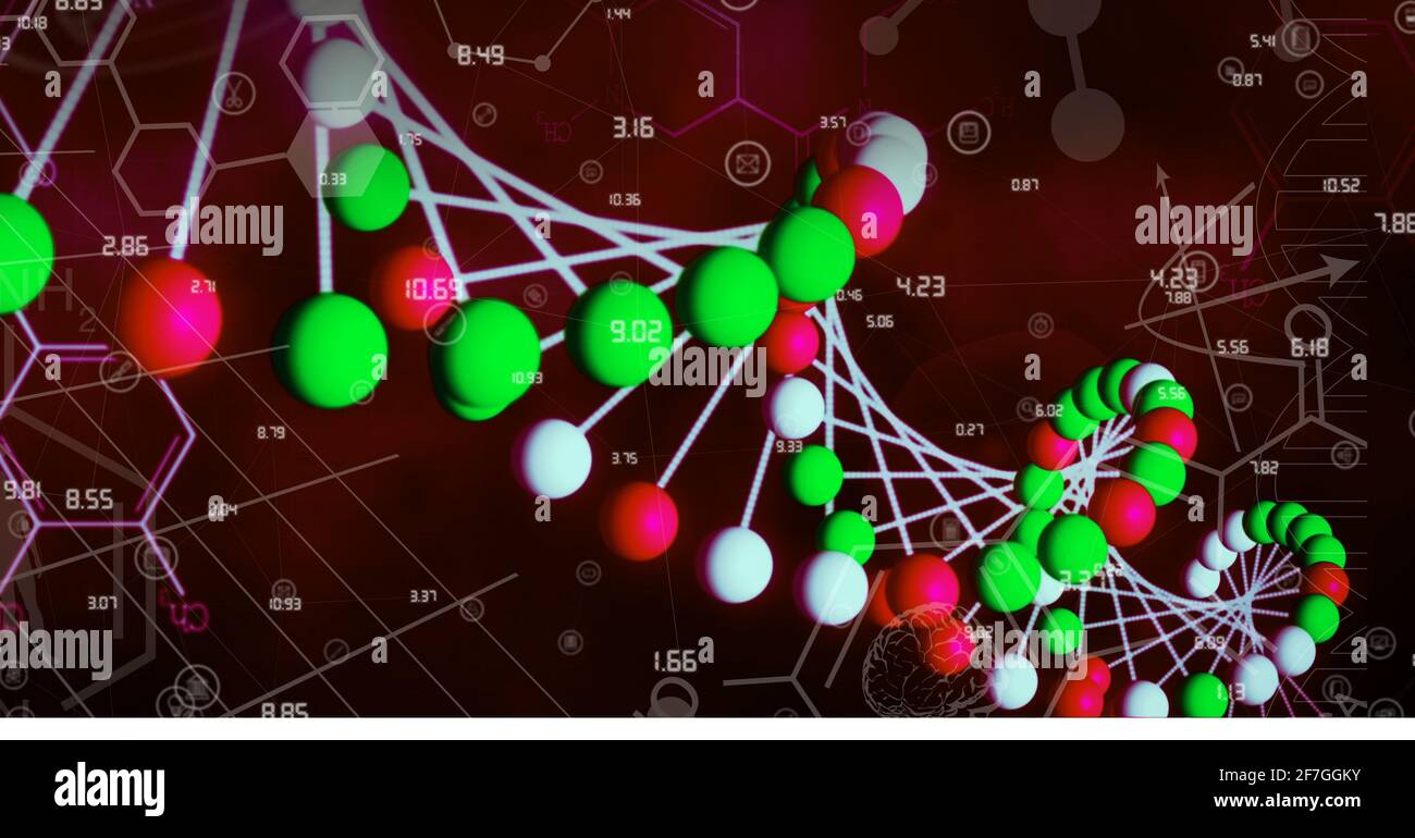 Digital animation dna molecular structures hi-res stock photography and ...