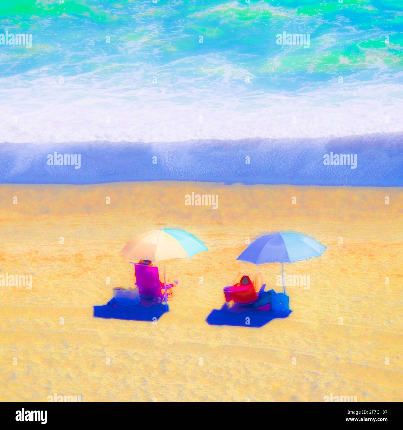 Two bathers hi-res stock photography and images - Alamy