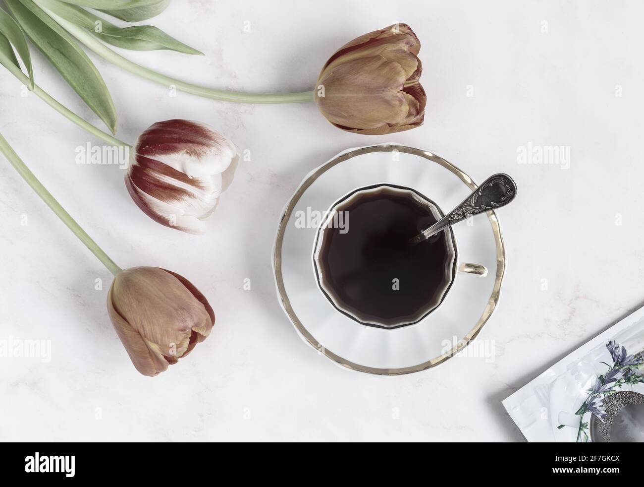 Alternative coffee substitute: a hot decaffeinated drink made from ...
