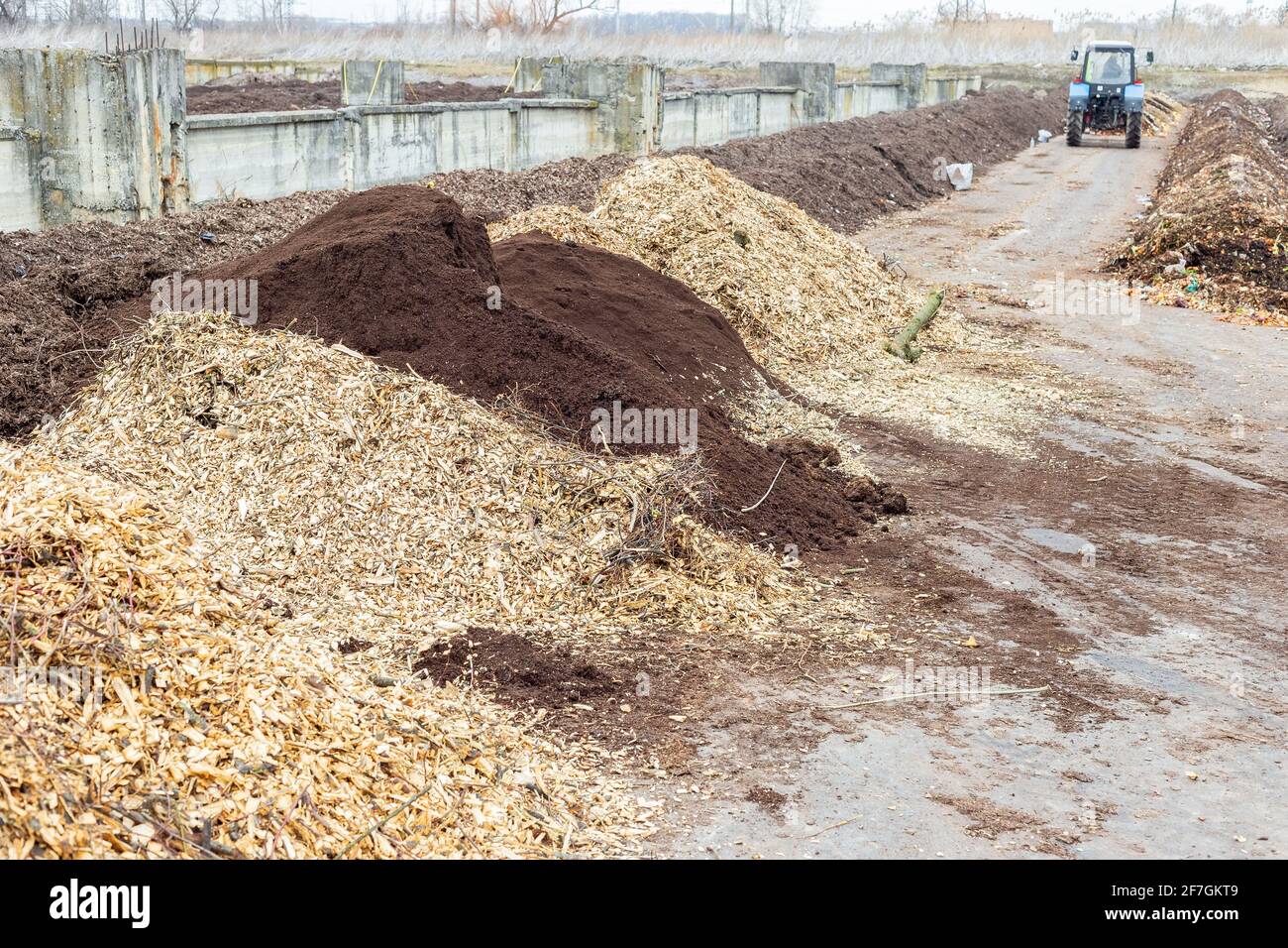Commercial Compost Pile