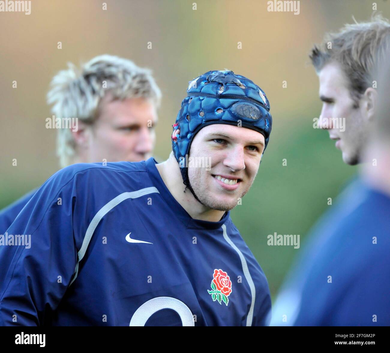 ENGLAND RUGBY TEAM TRAINING AT PENNYHILL PARK HOTEL FOR THEIR SIX ...