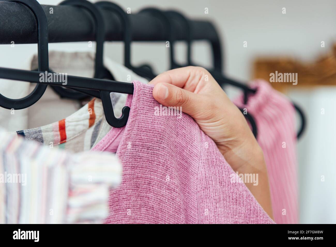 Choosing outfit hi-res stock photography and images - Alamy