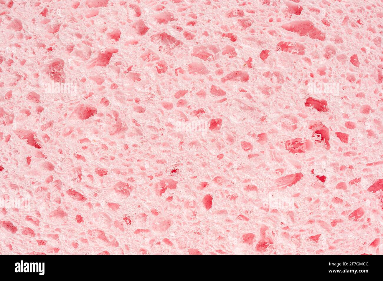 Sponge pink texture background. Bath spongy surface. Kitchen sponge ...