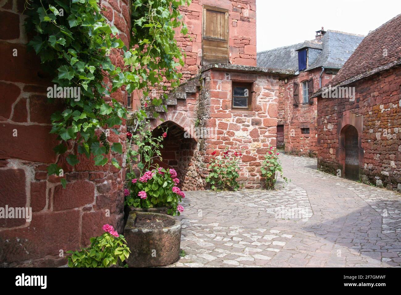 Collonges La Rouge, Correze, Nouvelle-Aquitaine, France, with its ...
