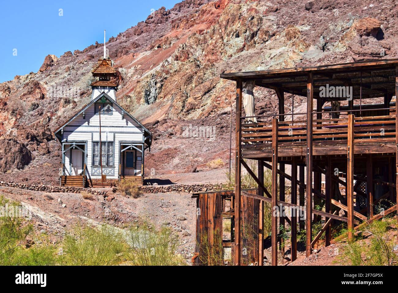 Calico ghost abandoned mining town hi-res stock photography and images ...