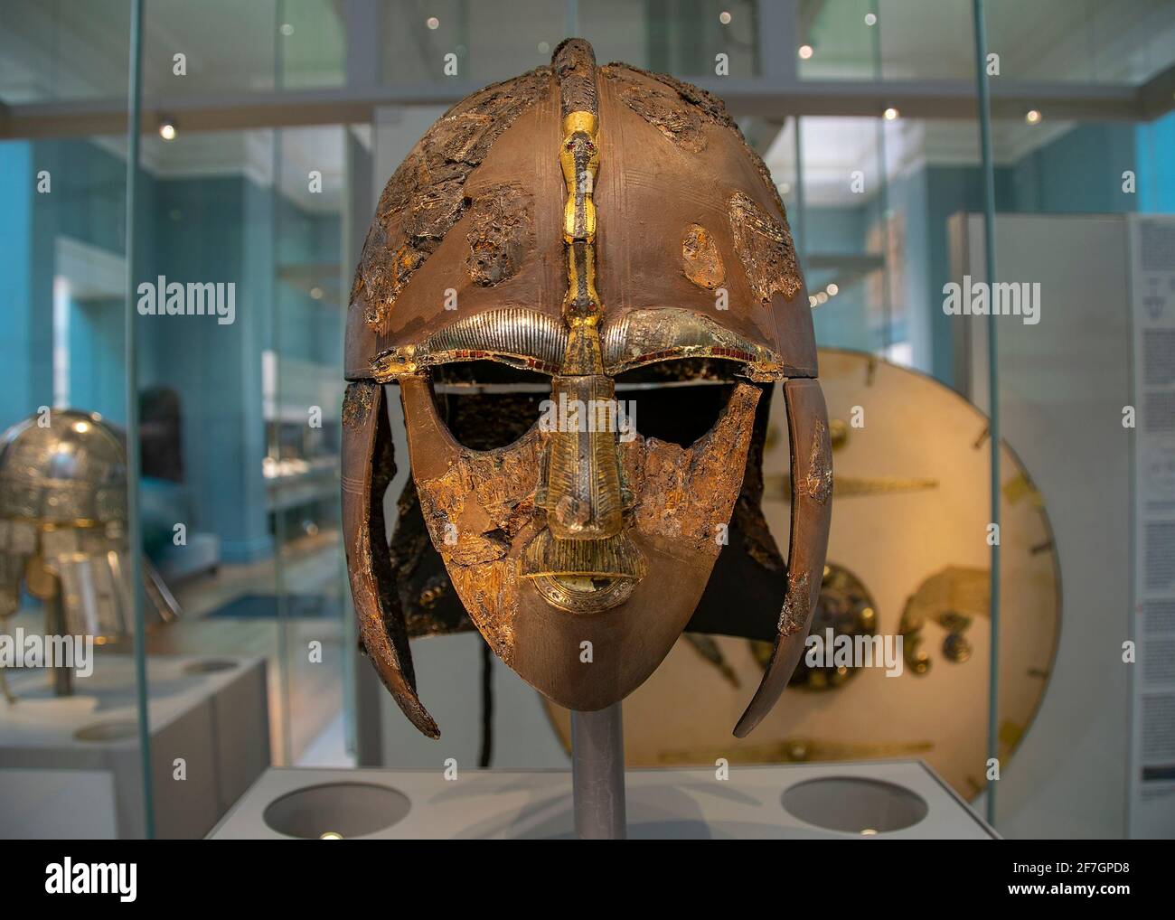The Sutton Hoo Mask High Resolution Stock Photography and Images - Alamy