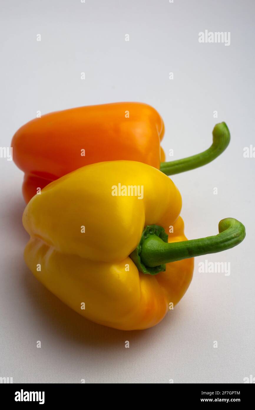 Close up of sweet peppers Stock Photo - Alamy