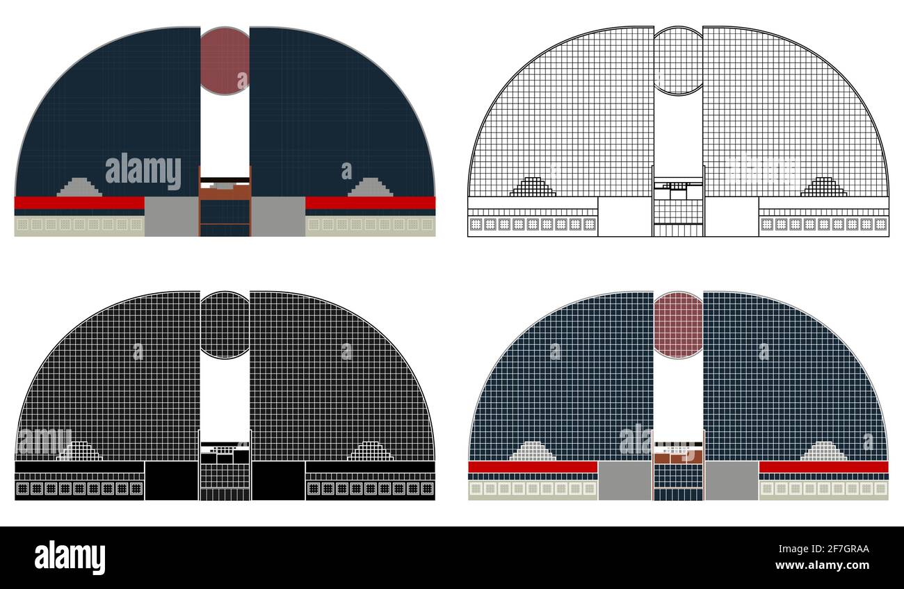 Brazil shopping center Stock Vector Images - Alamy