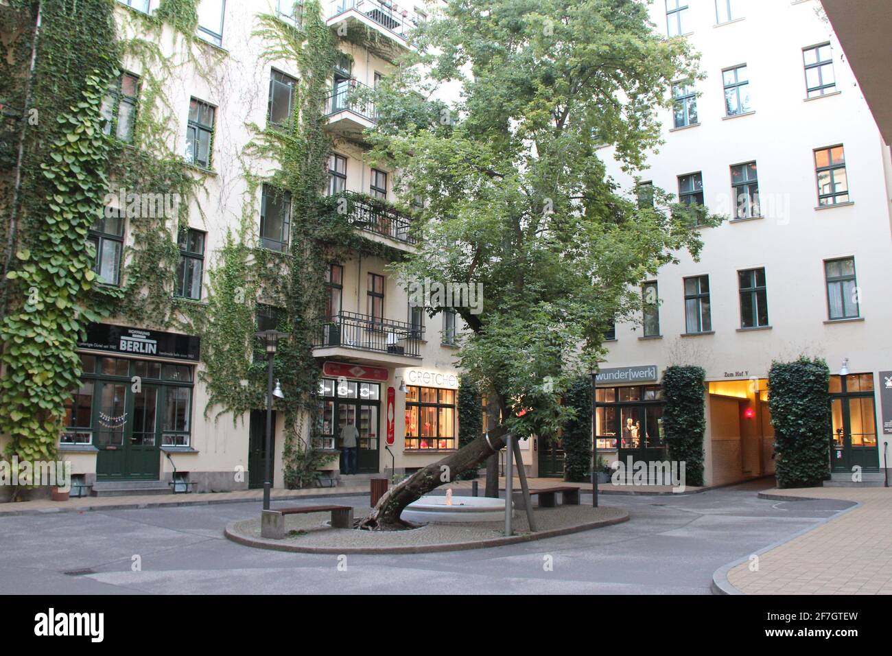 residential building at hackesche höfe in berlin (germany Stock Photo ...