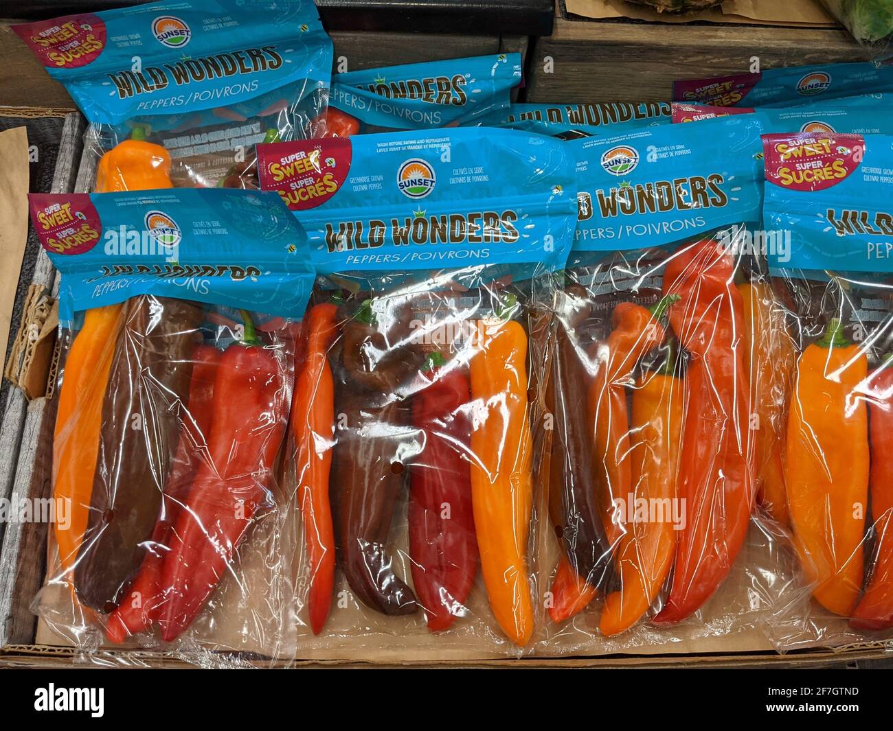 Various Peppers Available for Purchase Stock Photo - Alamy