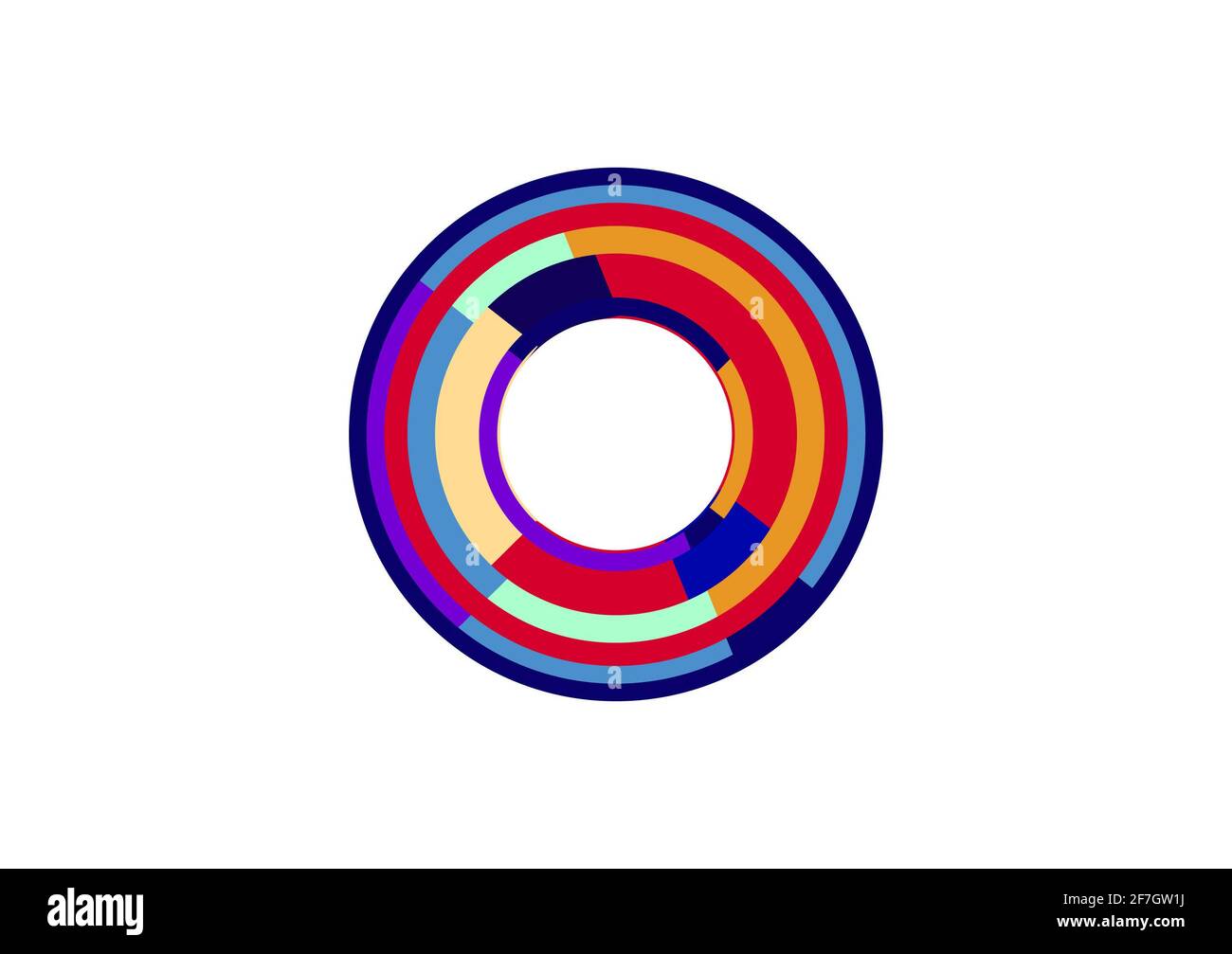 colorful symbol isolated on white background, Colorful logo, icon ...