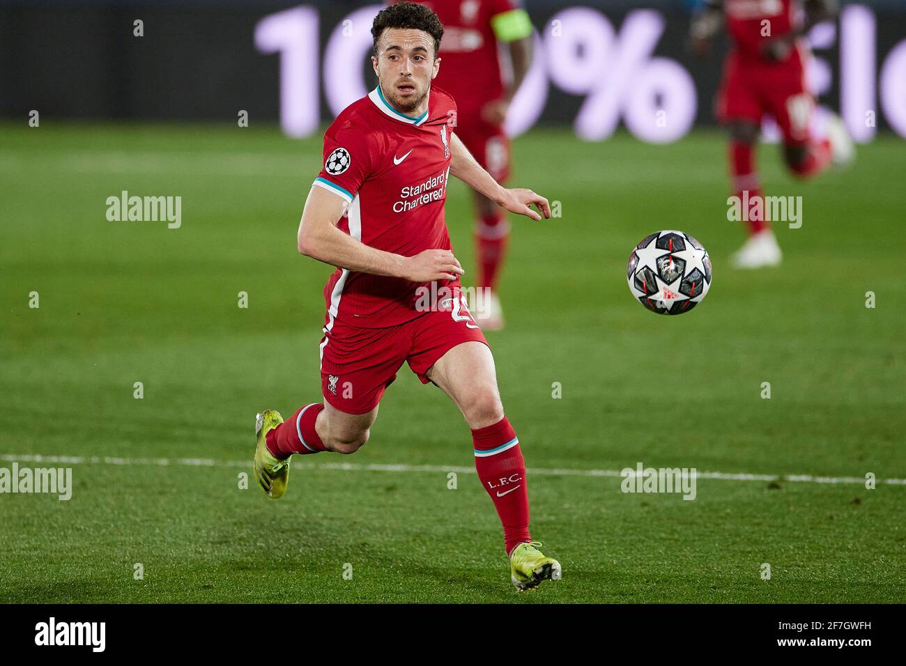 Andy Robertson of Liverpool FC during the Champions League match, 1/4 ...
