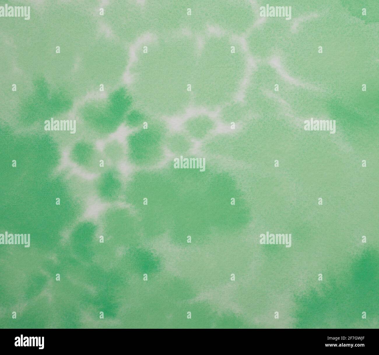 Pastel green color painted stain watercolor abstract background ...