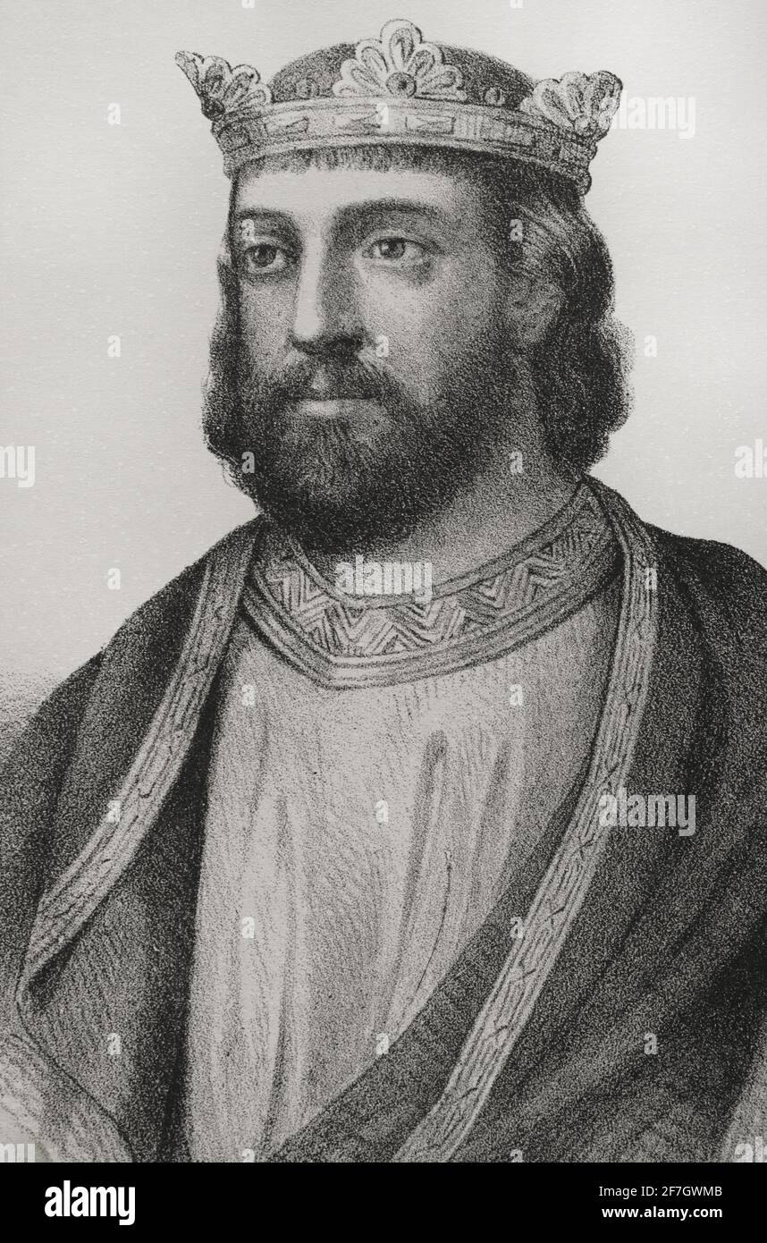 Alfonso VIII of Castile (1155-1214), called the Noble or the one of the ...
