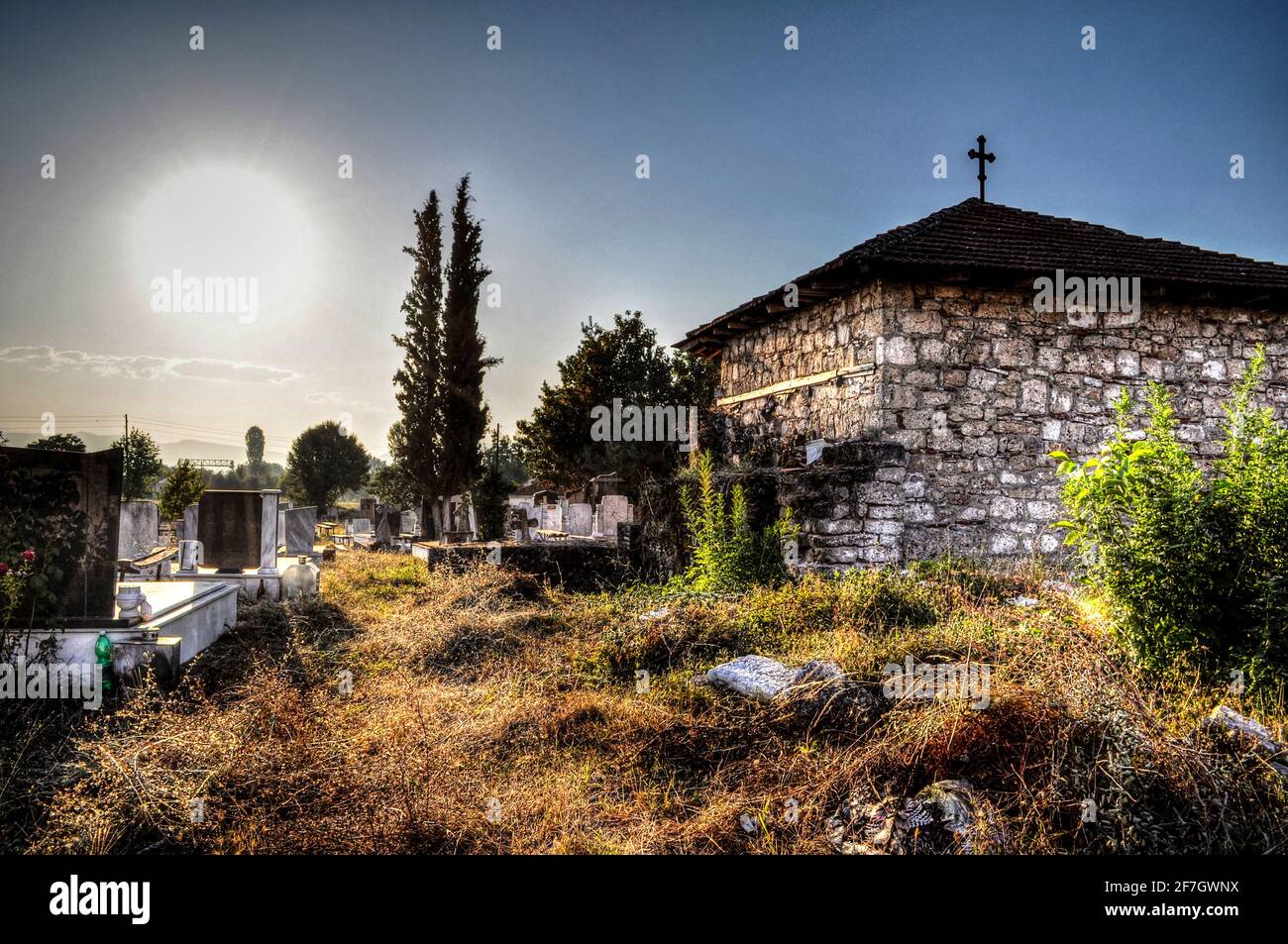 Old christian cemetery hi-res stock photography and images - Alamy