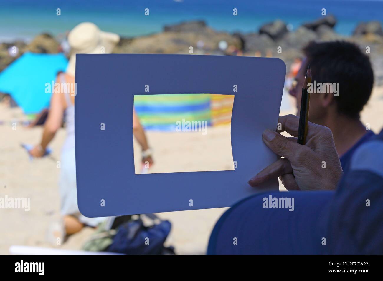 Porthmeor studios, st ives hi-res stock photography and images - Alamy