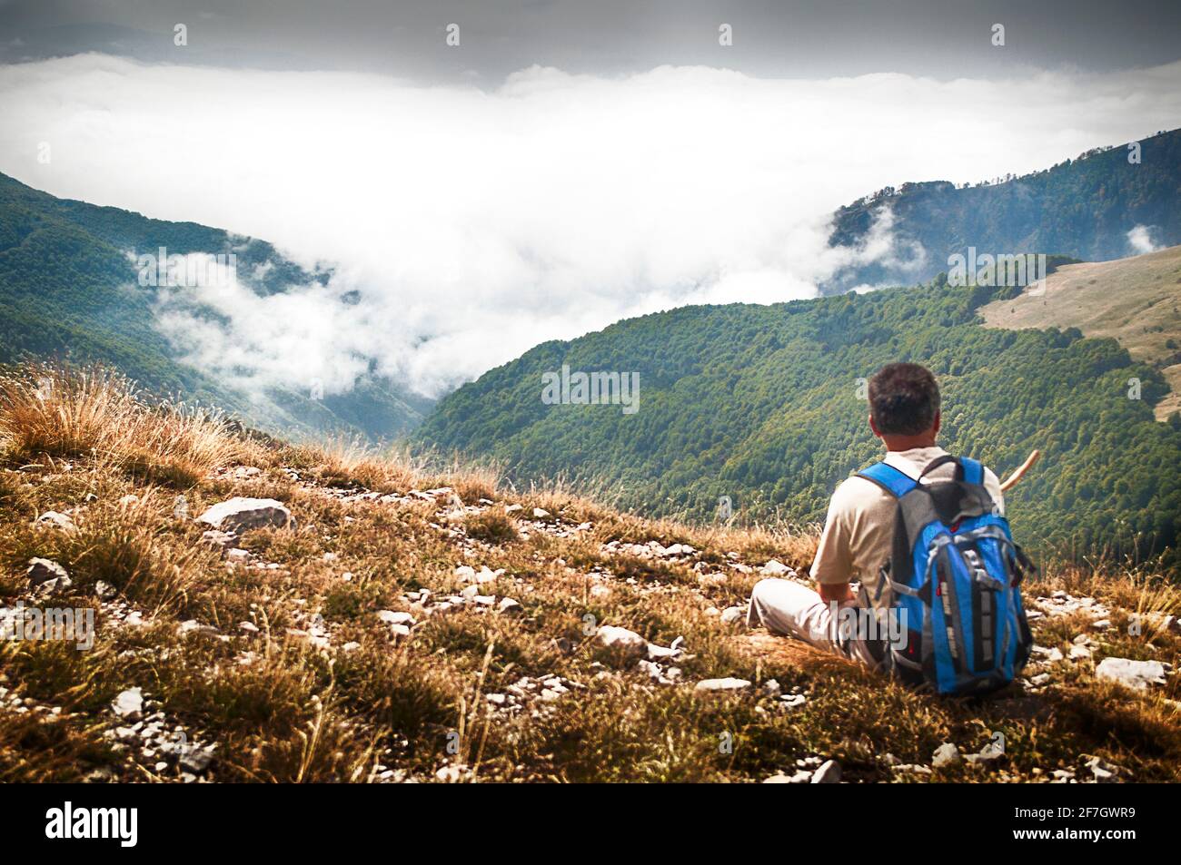 Panoramic view sunset from height hi-res stock photography and images ...