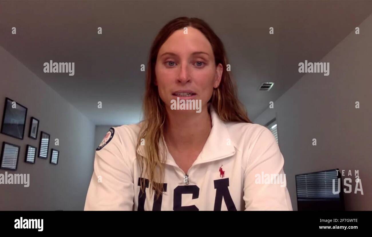 USA. 07th Apr, 2021. Haley Anderson, Swimming, Two-time Olympian ...