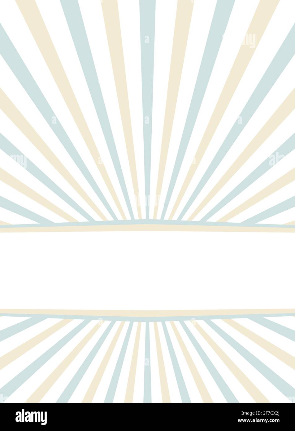 Sunlight rays background. powder blue and beige color burst background ...