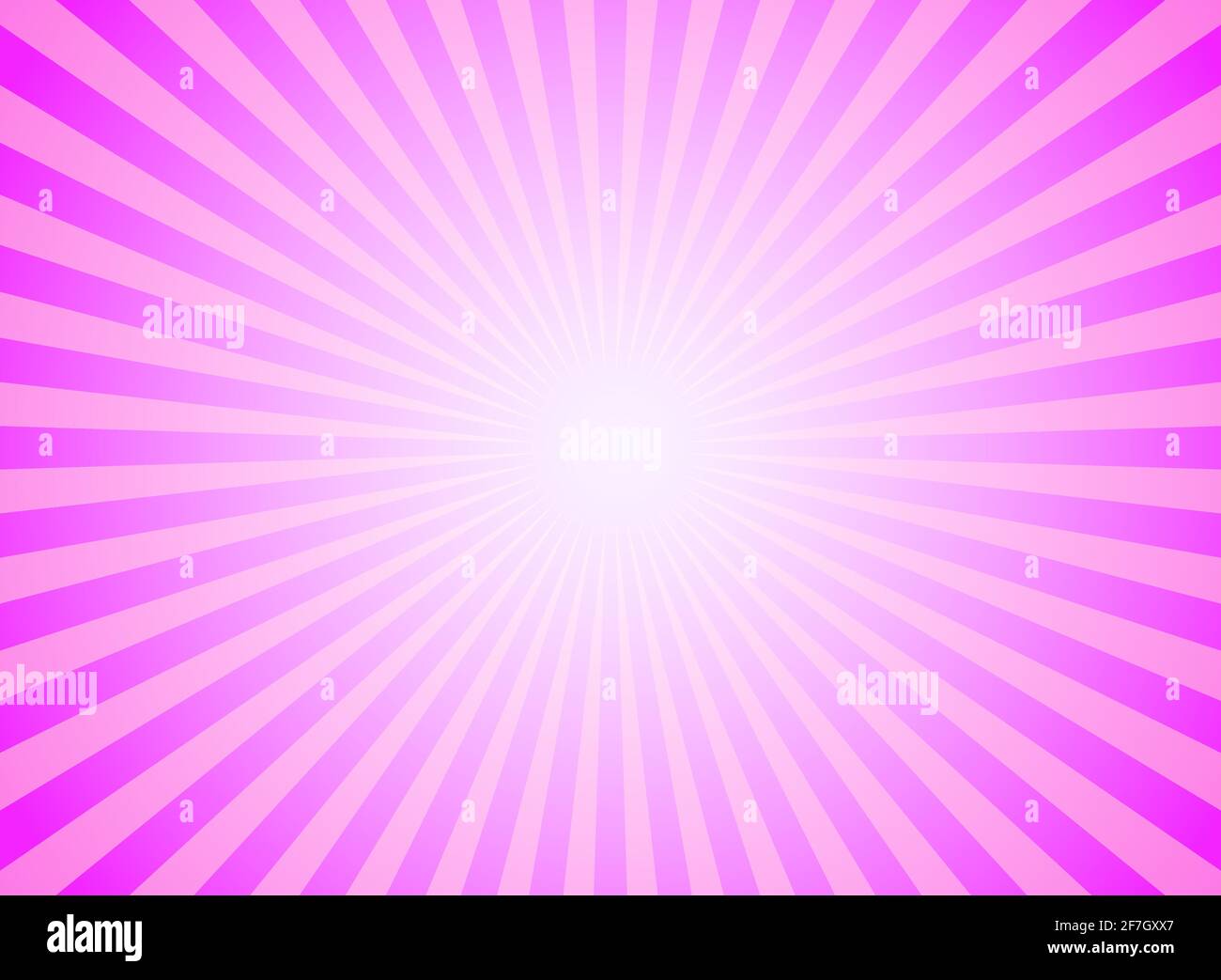 Sunlight glow horizontal background. Pink color burst background ...