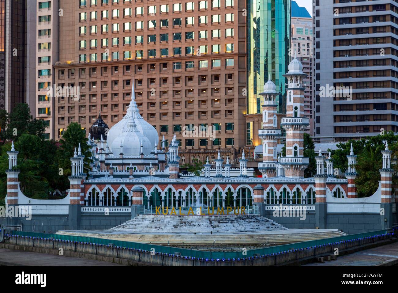 Jamek Mosque, officially Sultan Abdul Samad Jamek Mosque is one of the ...