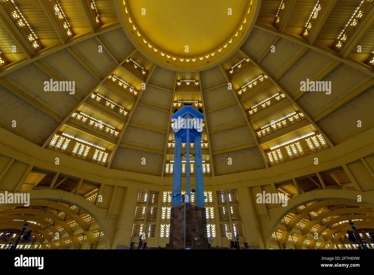 February 22, 2020 - Phnom Penh, Cambodia: Interior view of The Central ...