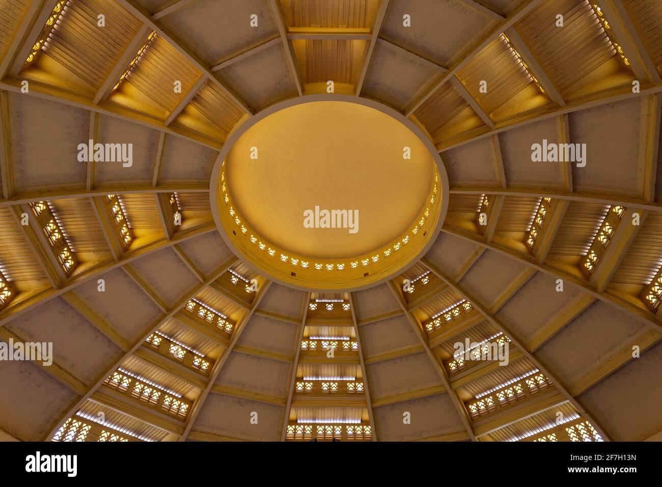 February 22, 2020 - Phnom Penh, Cambodia: Interior view of The Central ...