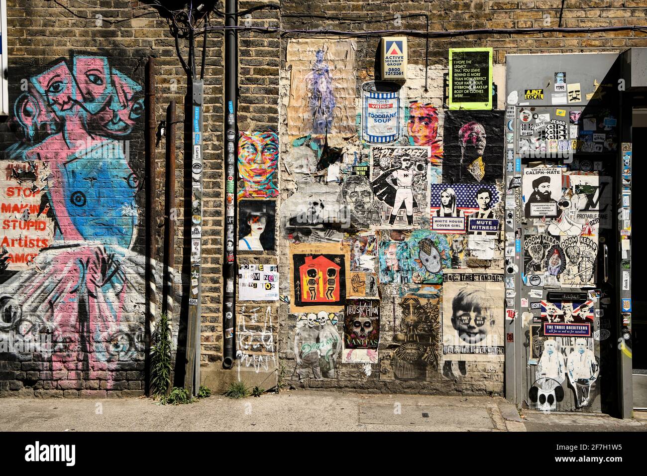 Brick Lane Area, London Stock Photo - Alamy