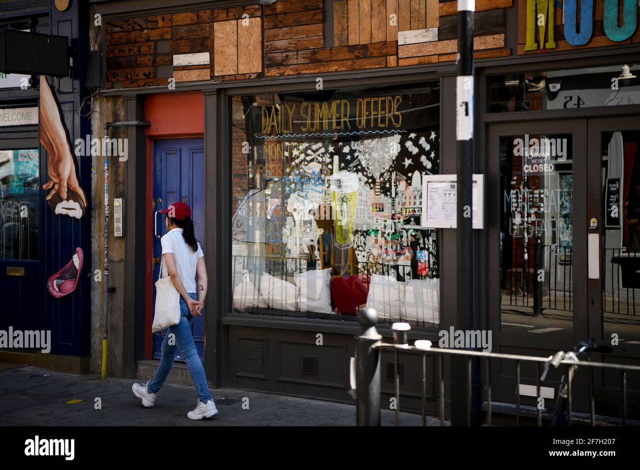 Brick Lane Area, London Stock Photo - Alamy