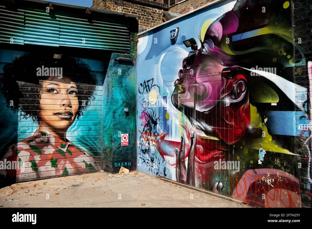 Brick Lane Area, London Stock Photo - Alamy