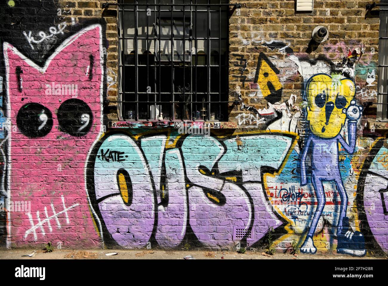 Brick Lane Area, London Stock Photo - Alamy