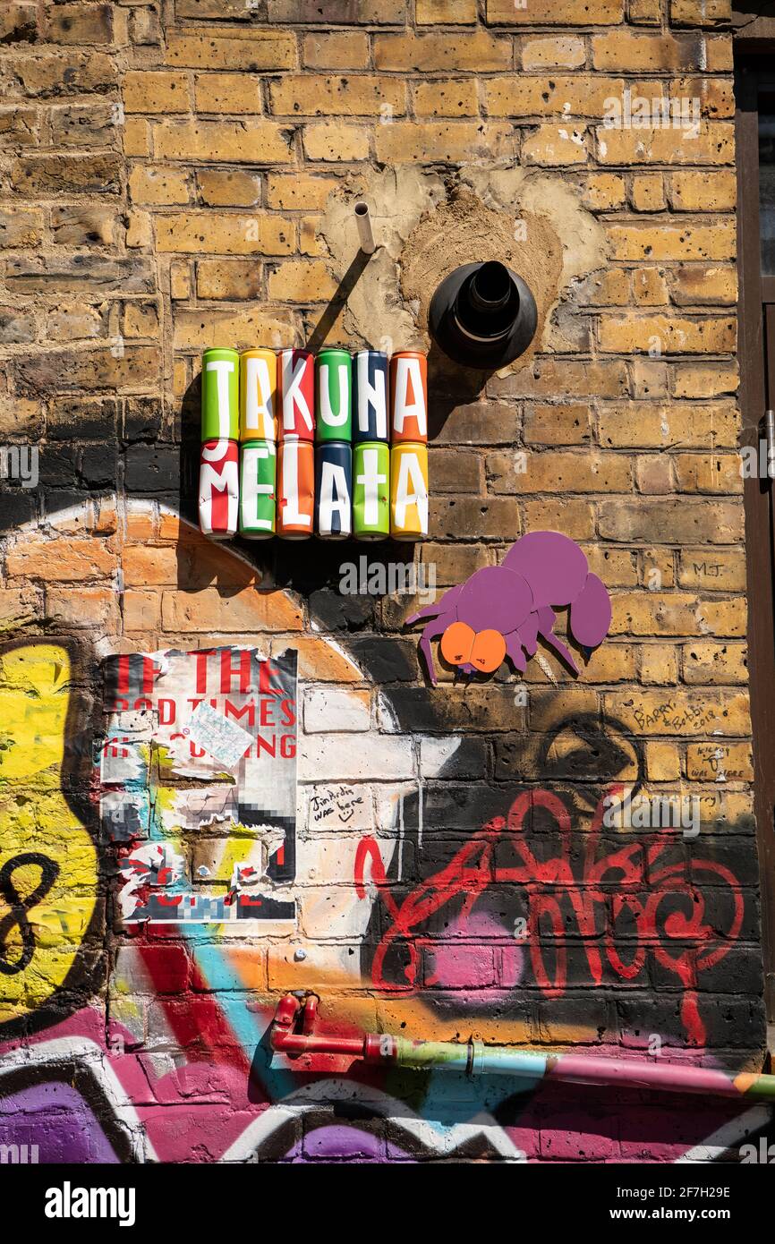 Brick Lane Area, London Stock Photo - Alamy