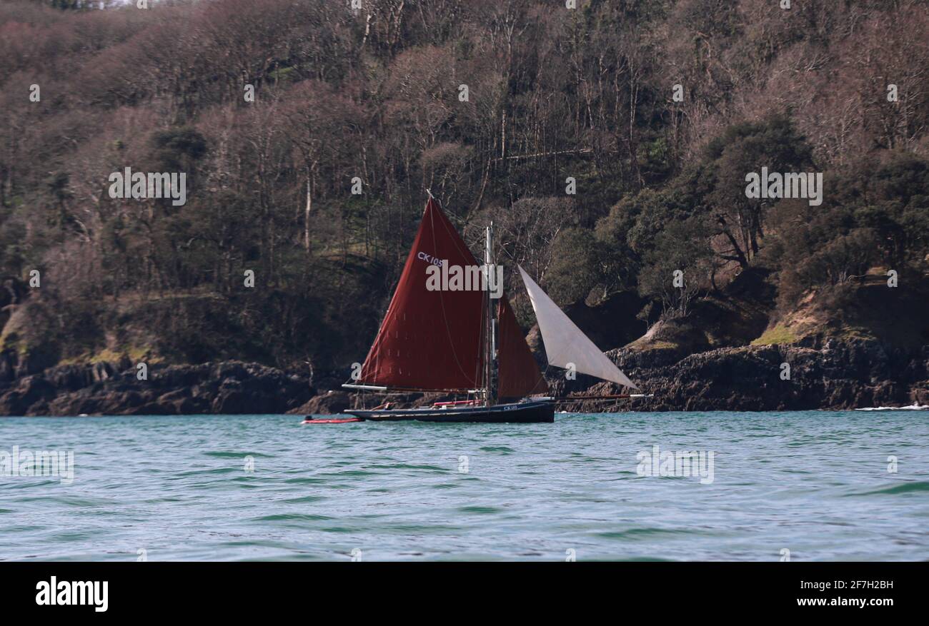 Traditional wooden ketch hi-res stock photography and images - Alamy