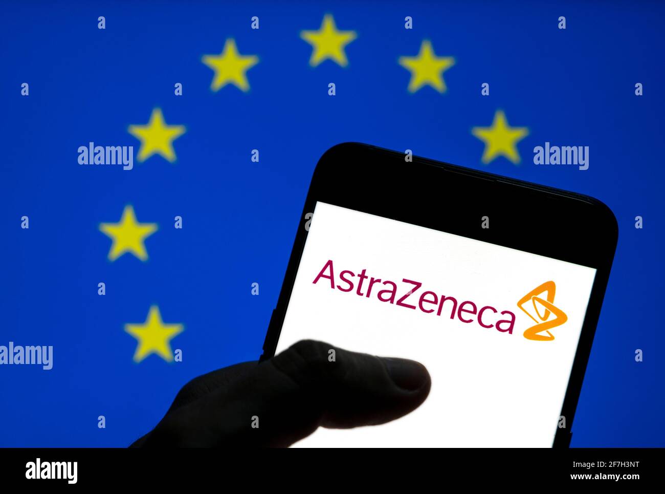 Astrazeneca logo on background hi-res stock photography and images - Alamy