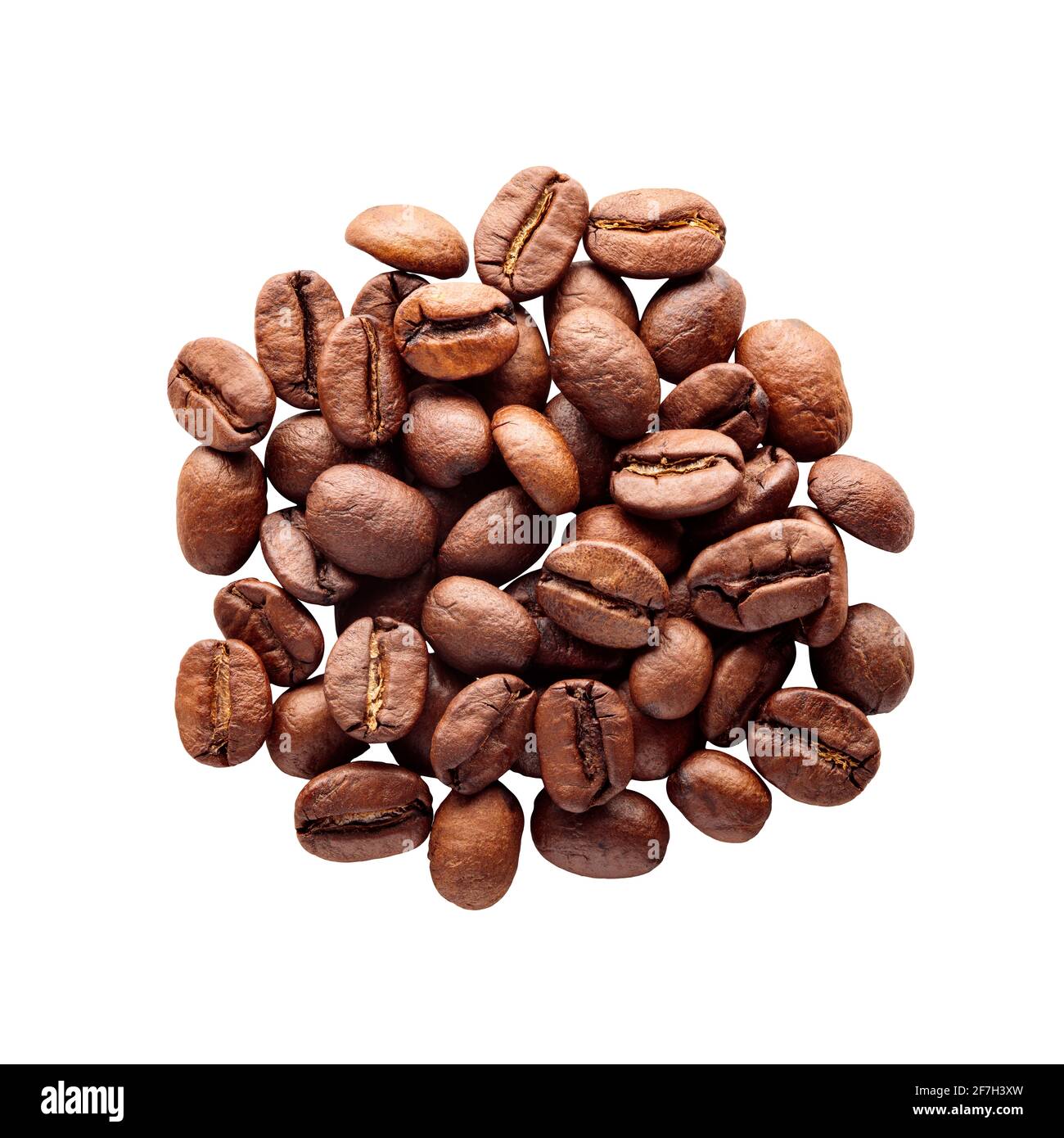 Dark brown coffee beans square hi-res stock photography and images - Alamy