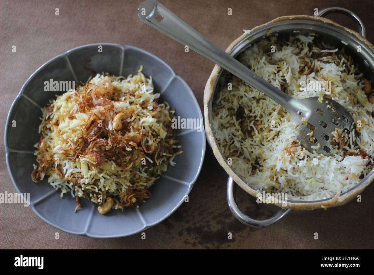Hyderabadi chicken biryani dum biryani hi-res stock photography and ...